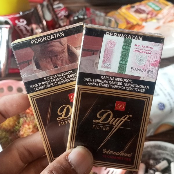 Toko Swalayan NU – Jual ROKOK DUFF FILTER 12@S10